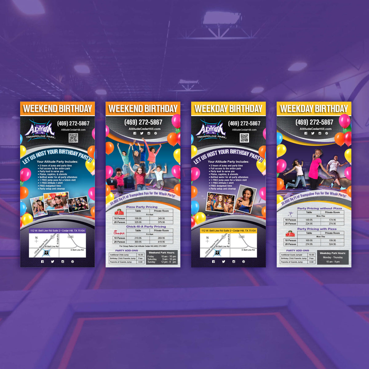 Promote Birthday Parties – Order Cdesigns