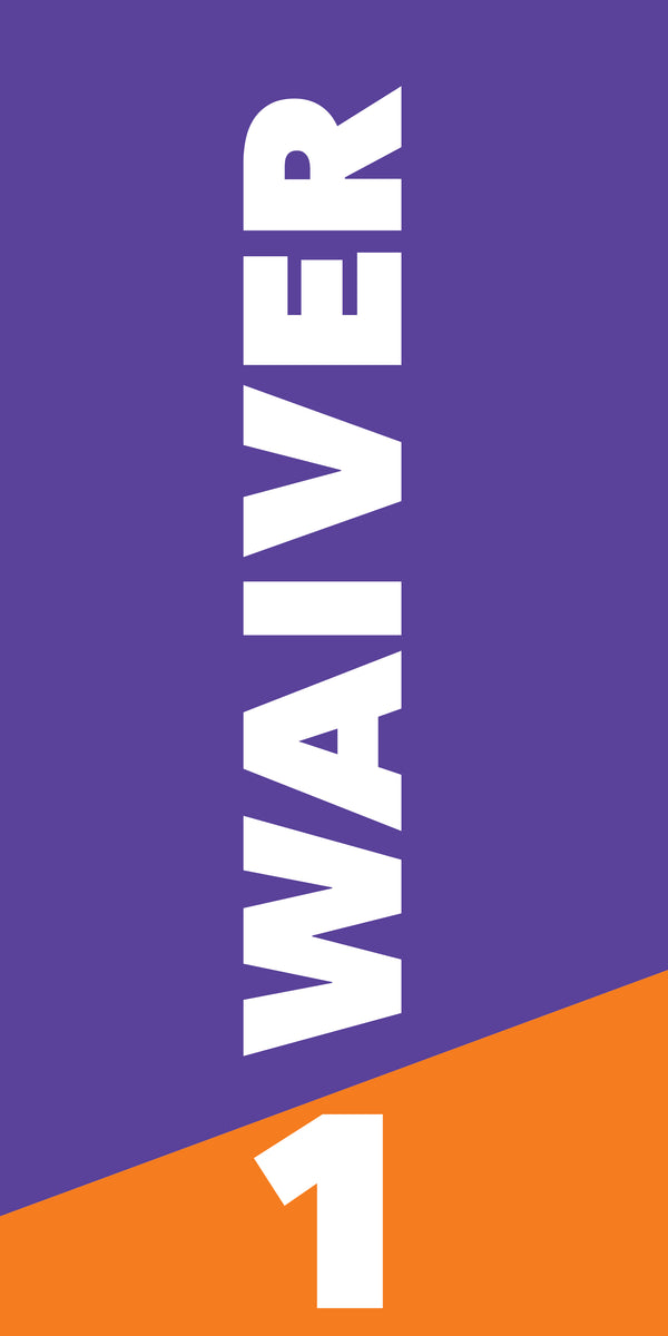 Waiver Banner – Order Cdesigns