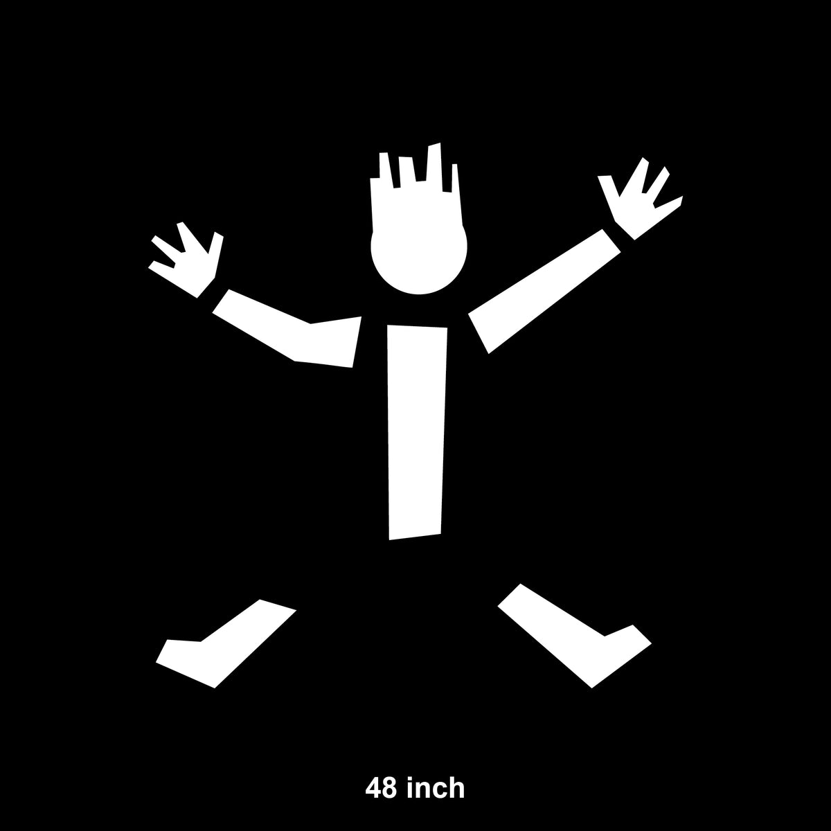 White Spike Decal – Order Cdesigns